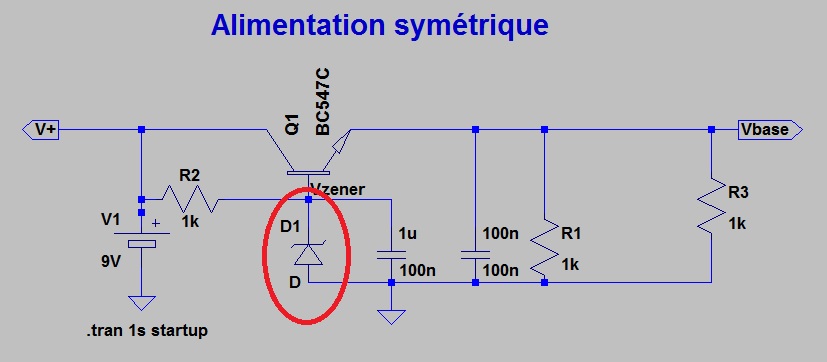 Comment importer une diode Zener dans LTspice? – E.L. Benaroya